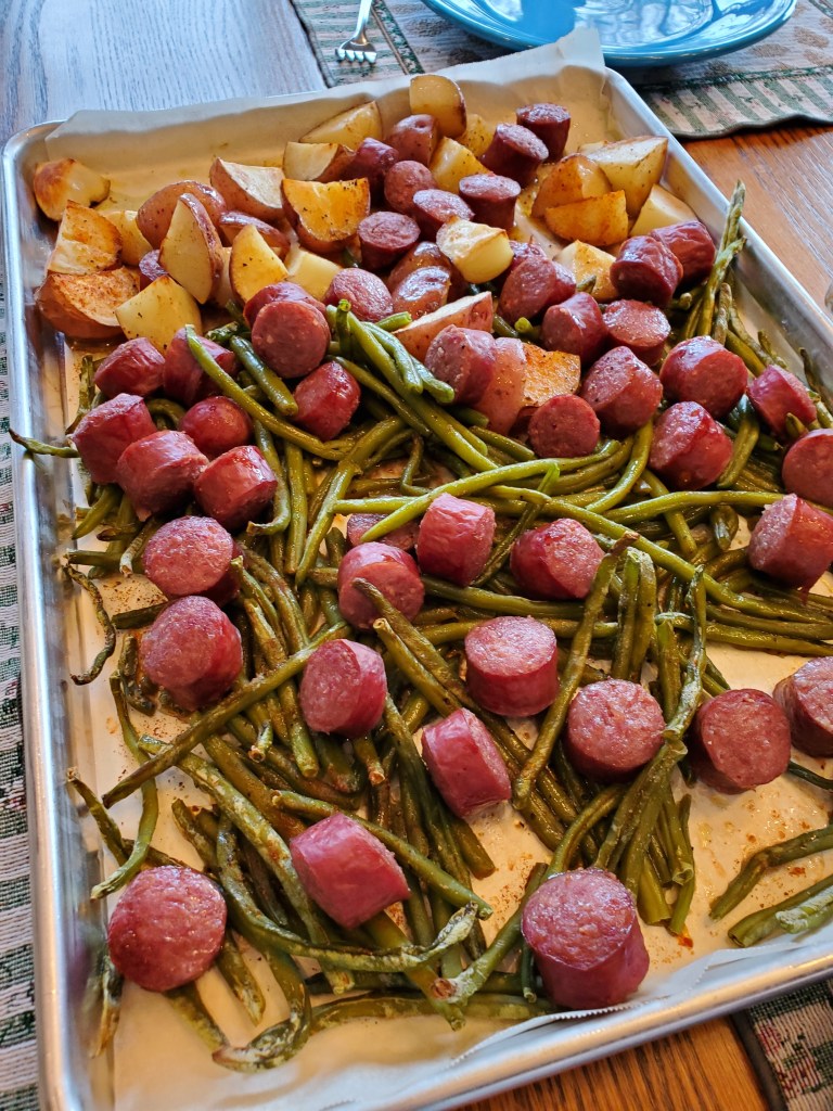 Kielbasa Sheet Pan Dinner | Dixie's Kitchen